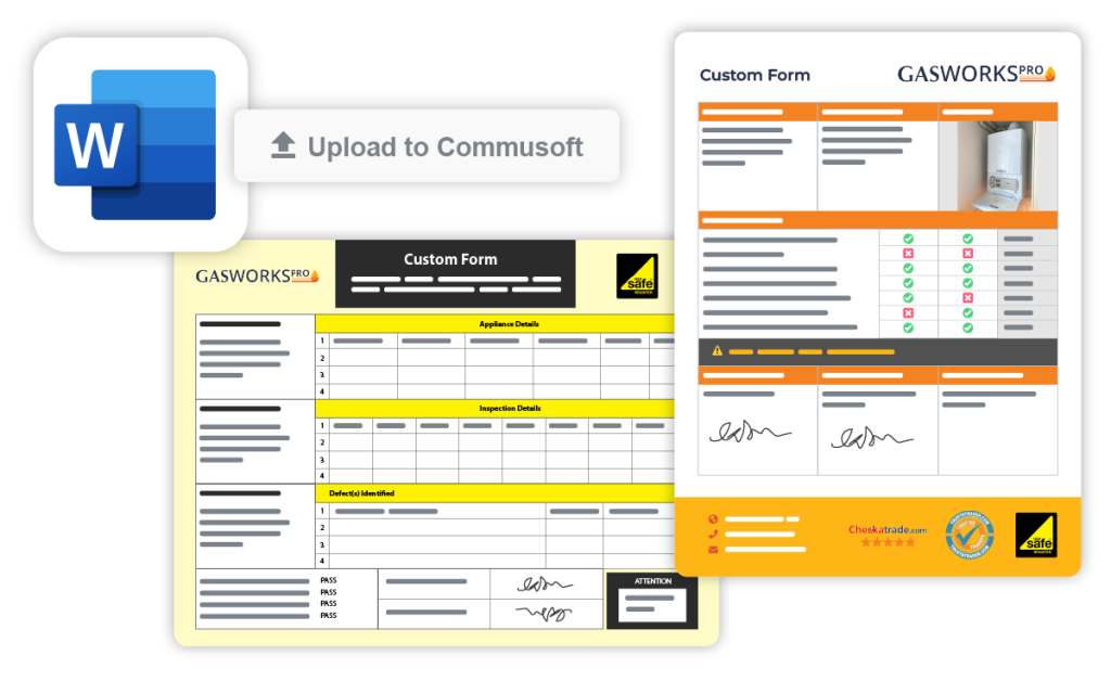 Complete Digital Custom Forms Directly On-Site